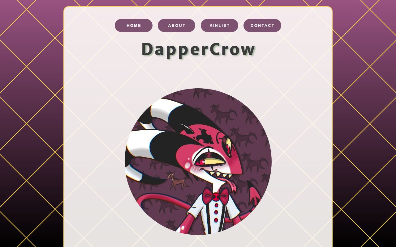 Dappercrow’s Carrd